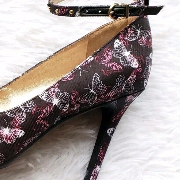 libby. edelman | Shoes | Libby Edelman High Heels Shoes Butterfly Print ...